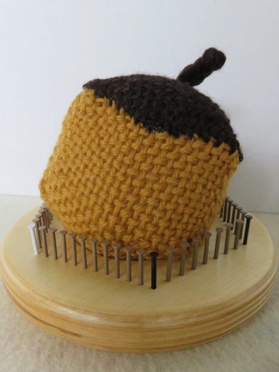 Nuts and Candy Corn … – TURTLE Looms – Hexagon Pin Loom Weaving